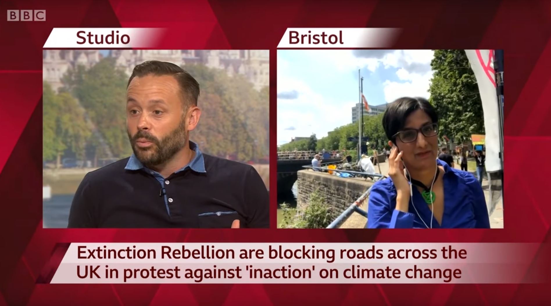 UK Summer Uprising | BBC Politics Daily - Extinction Rebellion UK