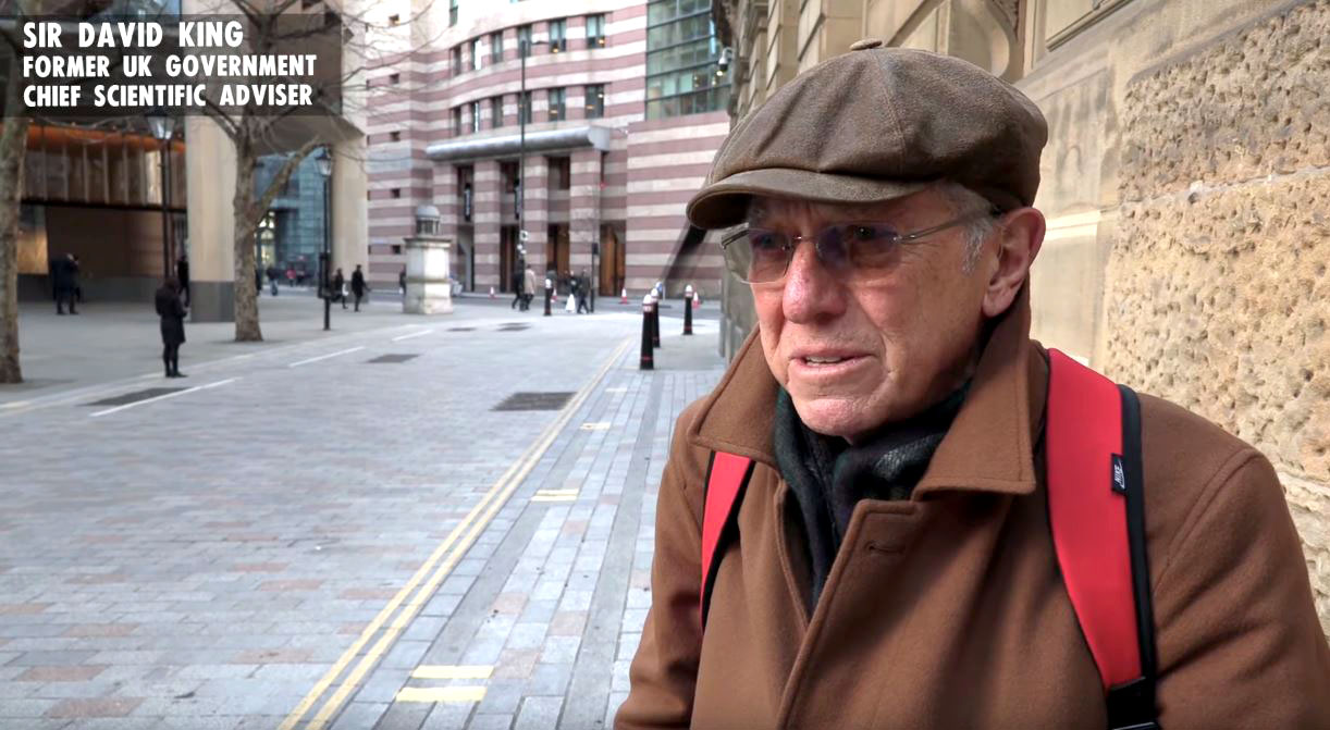 Sir David King supports Extinction Rebellion defendants - Extinction ...