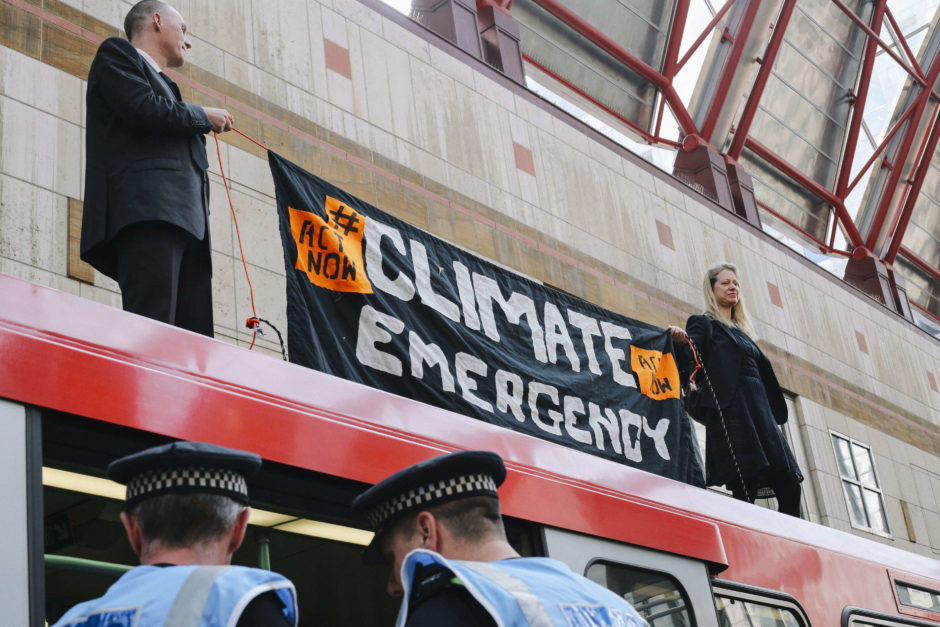 Shutting Down the DLR: Cathy Eastburn's Story - Extinction Rebellion UK