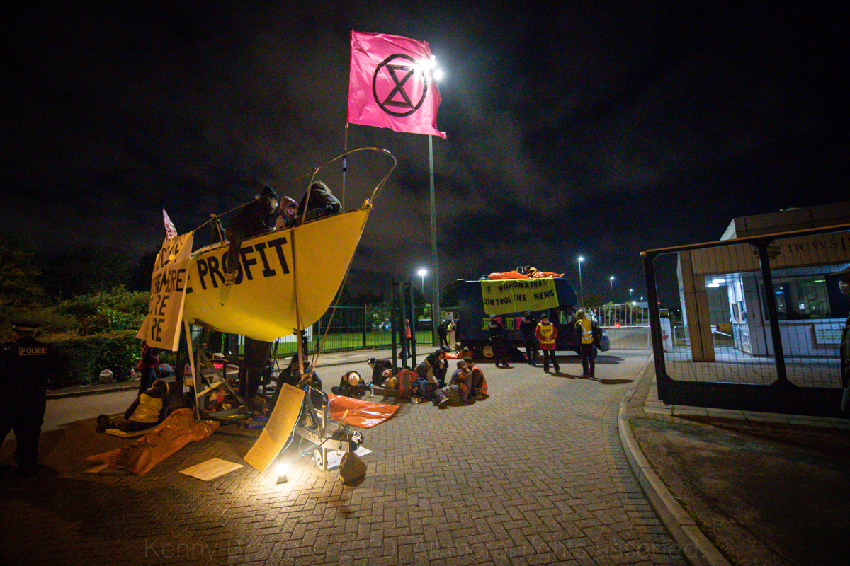 Statement on Printworks Action from participating rebels - Extinction ... Statement on Printworks Action from participating rebels - Extinction ...