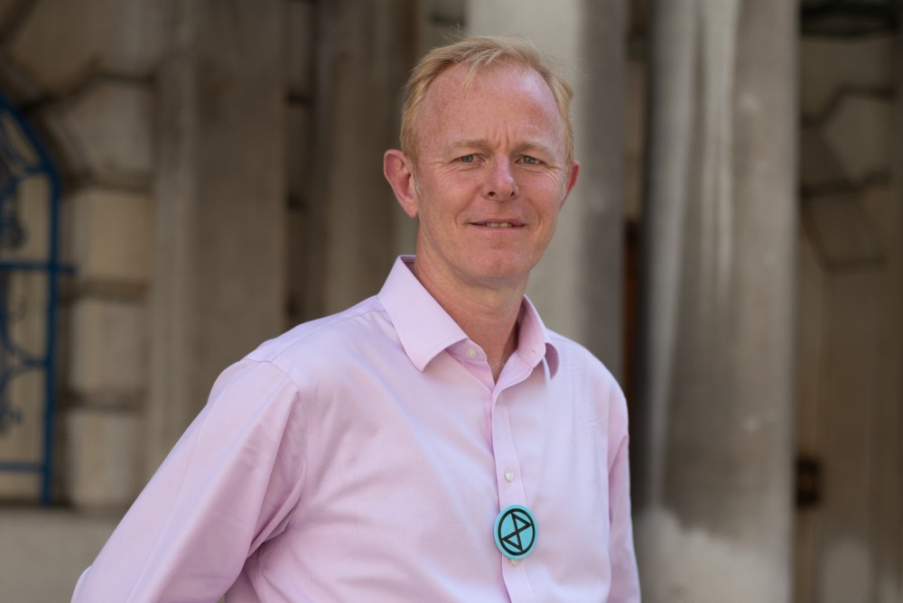 Andrew Medhurst, 53, former banker from London - Extinction Rebellion UK