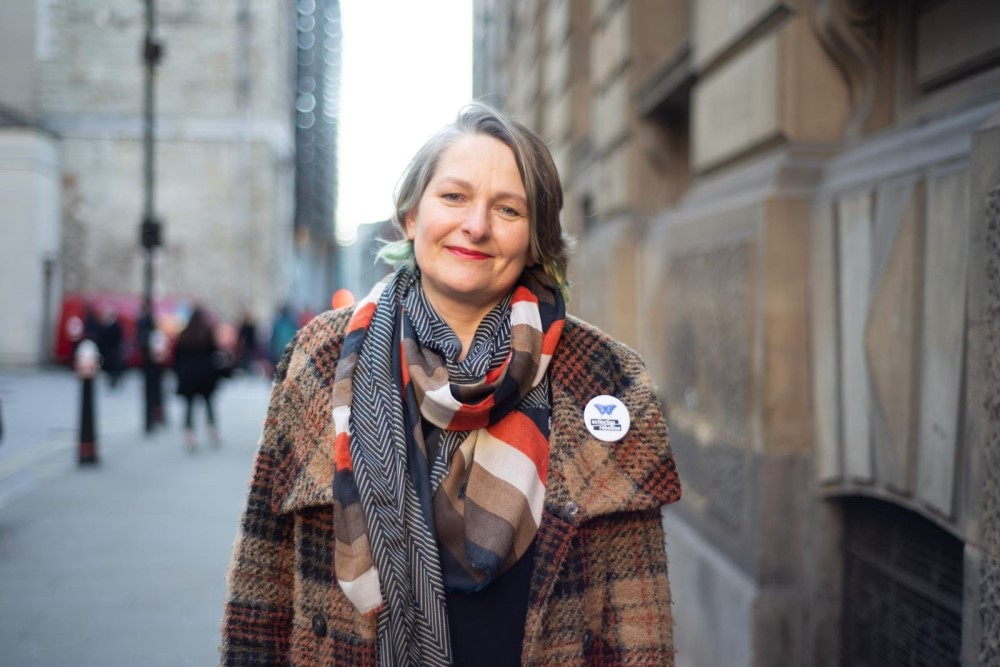 Claudia Fisher, 57, mother of five from Brighton - Extinction Rebellion UK