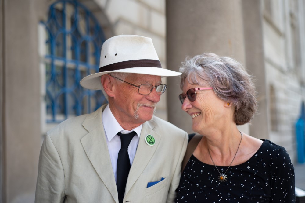 Tim Ponton, 68 and Sue Ponton, 69, retired from Totnes - Extinction ...