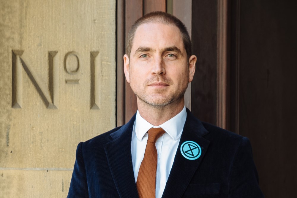 Ed Hime, 41, script writer from South London - Extinction Rebellion UK