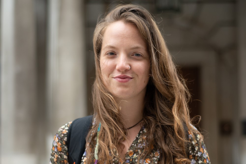 Bea Cathro-Wears, 25, performer from Dorking - Extinction Rebellion UK