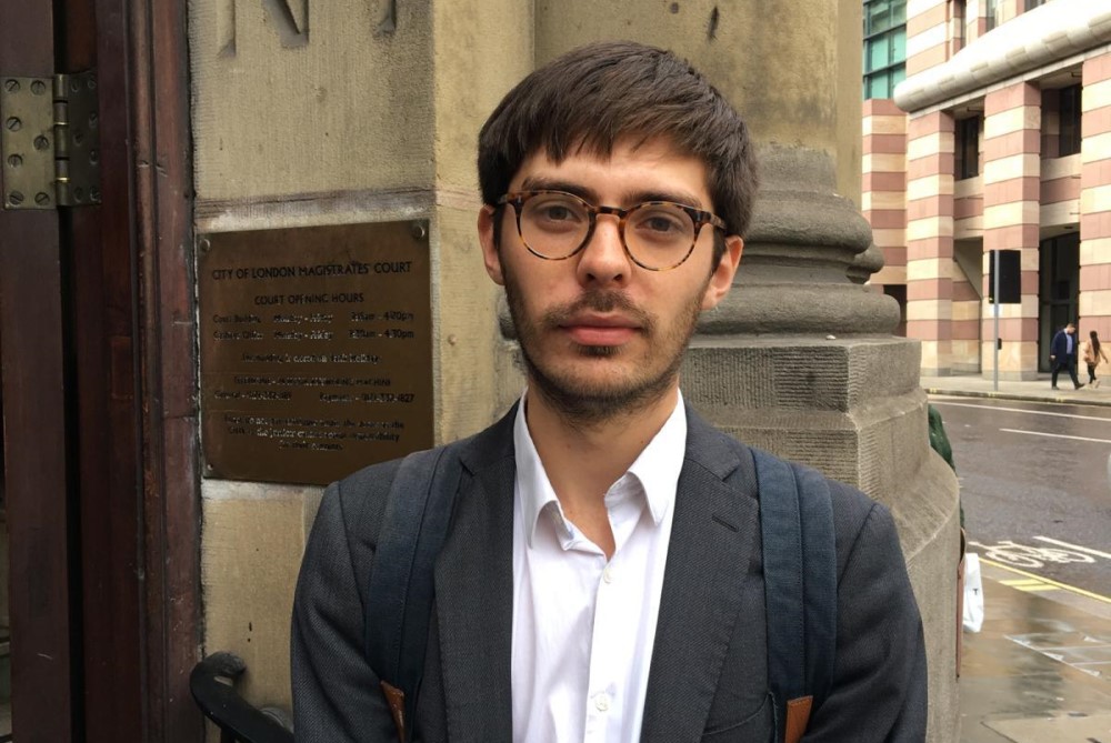 Jackson Caines, 25, housing officer from North London - Extinction ...