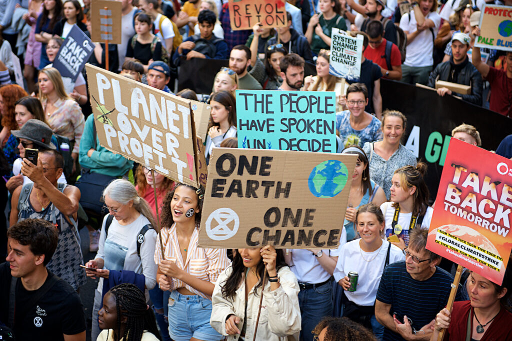 Demonstrators Across The UK Join Global March To Demand An End To ...