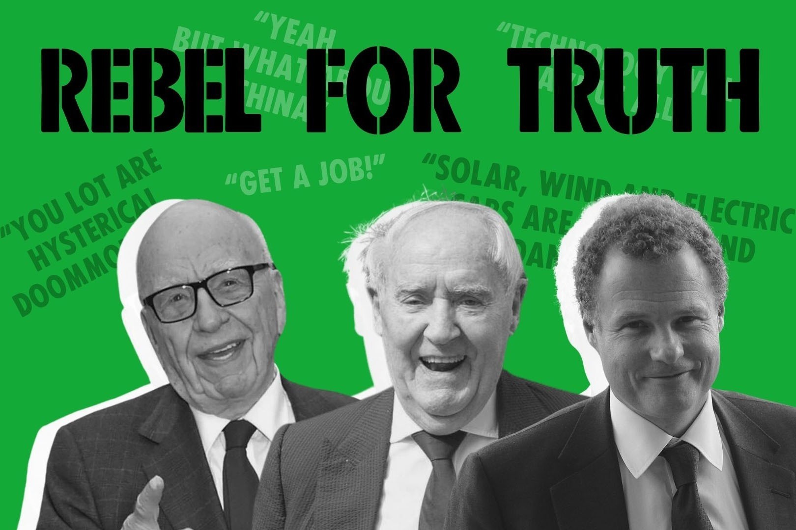 Rebel For Truth: Extinction Rebellion is confronting the Lie Factories ...