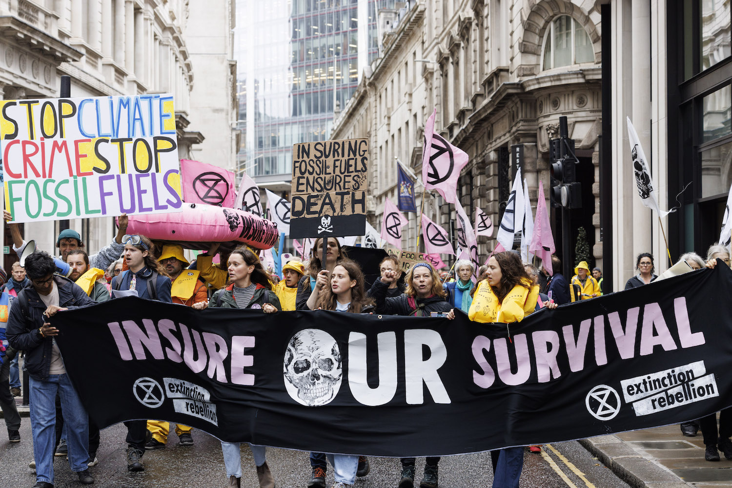 Insure Our Survival – how the week unfolded - Extinction Rebellion UK