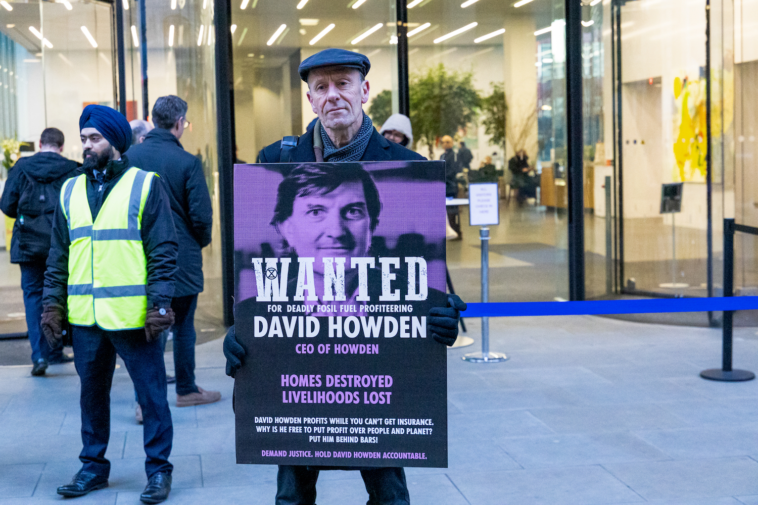 City of London insurance CEOs targeted for climate crimes in a second ...